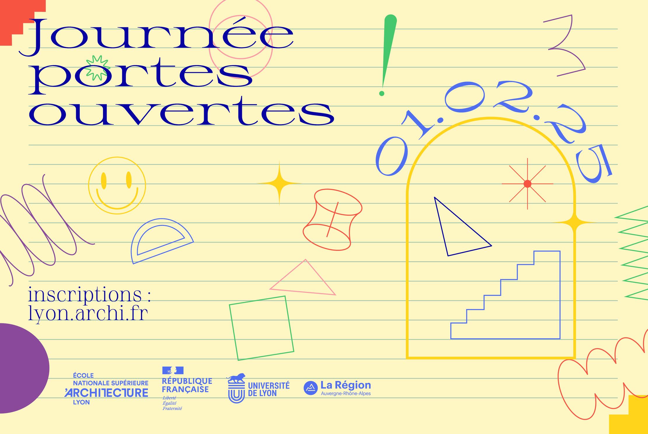 Journée Portes ouvertes 2025 | ENSA Lyon